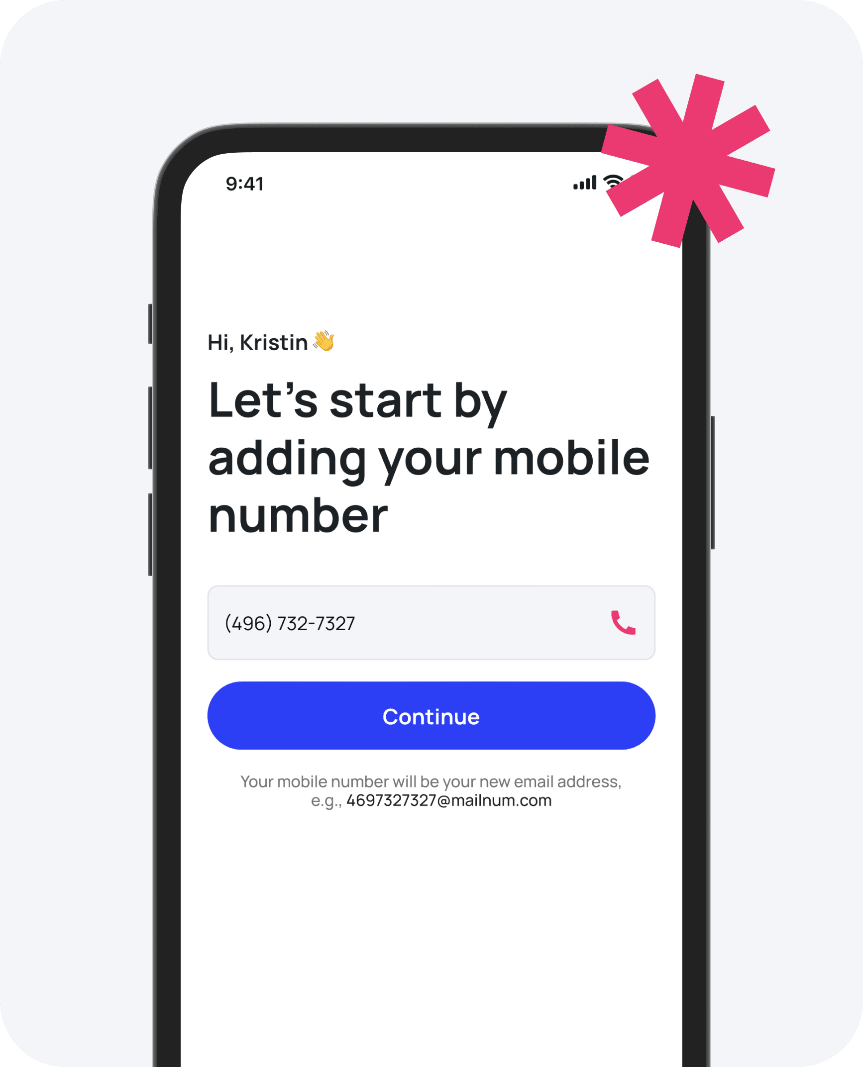 Mailnum - Instant Email Address with Your Phone Number